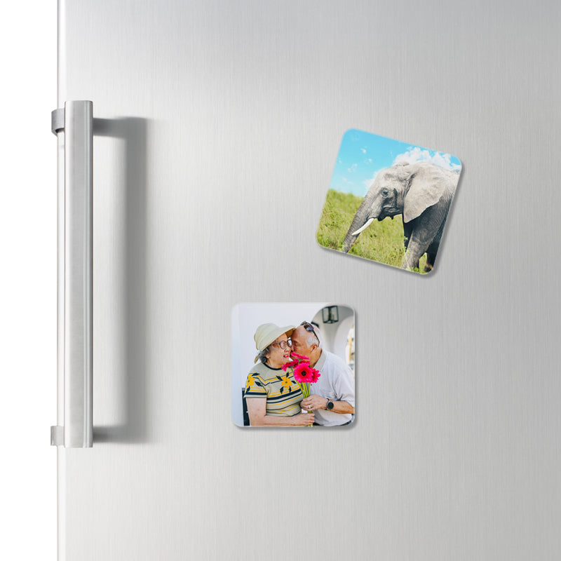 Mini 2x2" Fridge Square Photo Magnets – Photo Koala